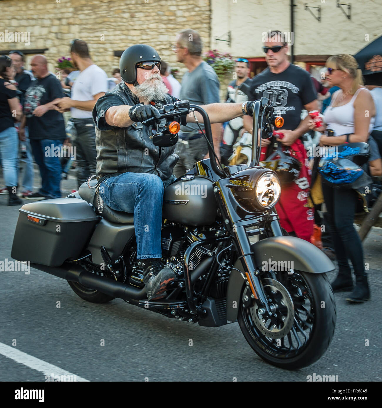 Cassington Bike Night Stock Photo - Alamy
