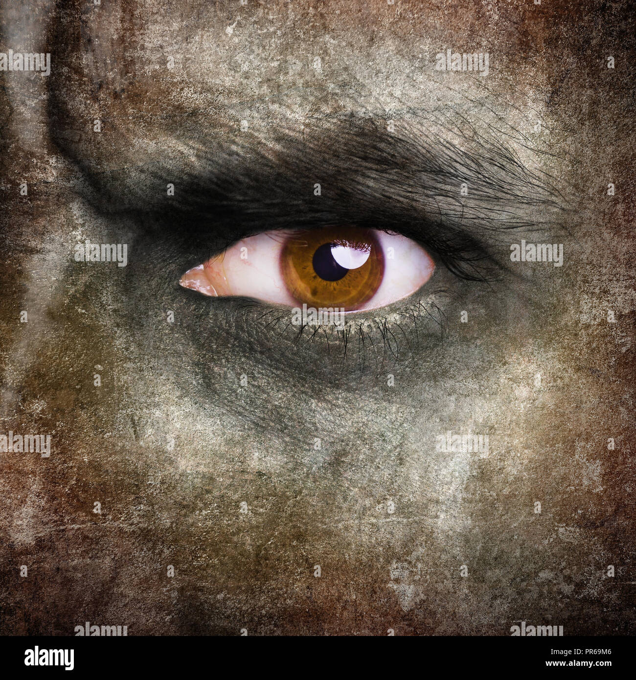 Human face close up sand hi-res stock photography and images - Alamy