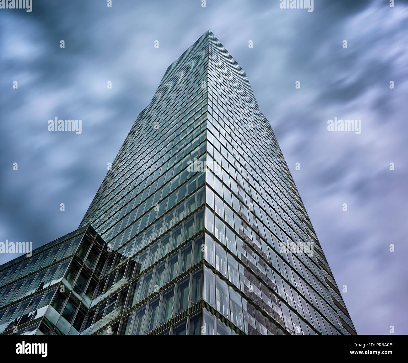 View of the top of Cologne Tower Stock Photo - Alamy