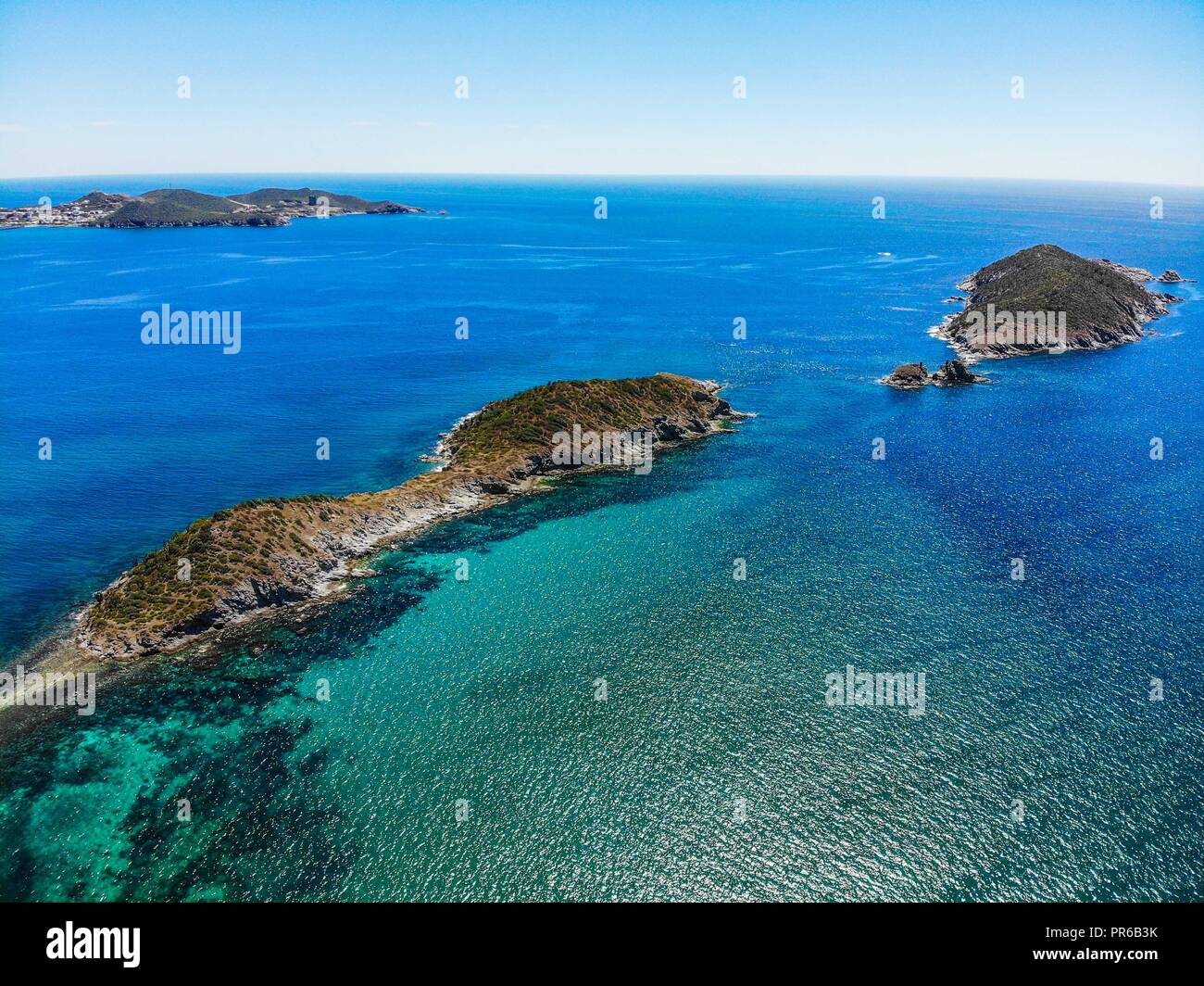 Beach. Bay of San Carlos, Sonora, Mexico. Gulf of California. Sea of ...