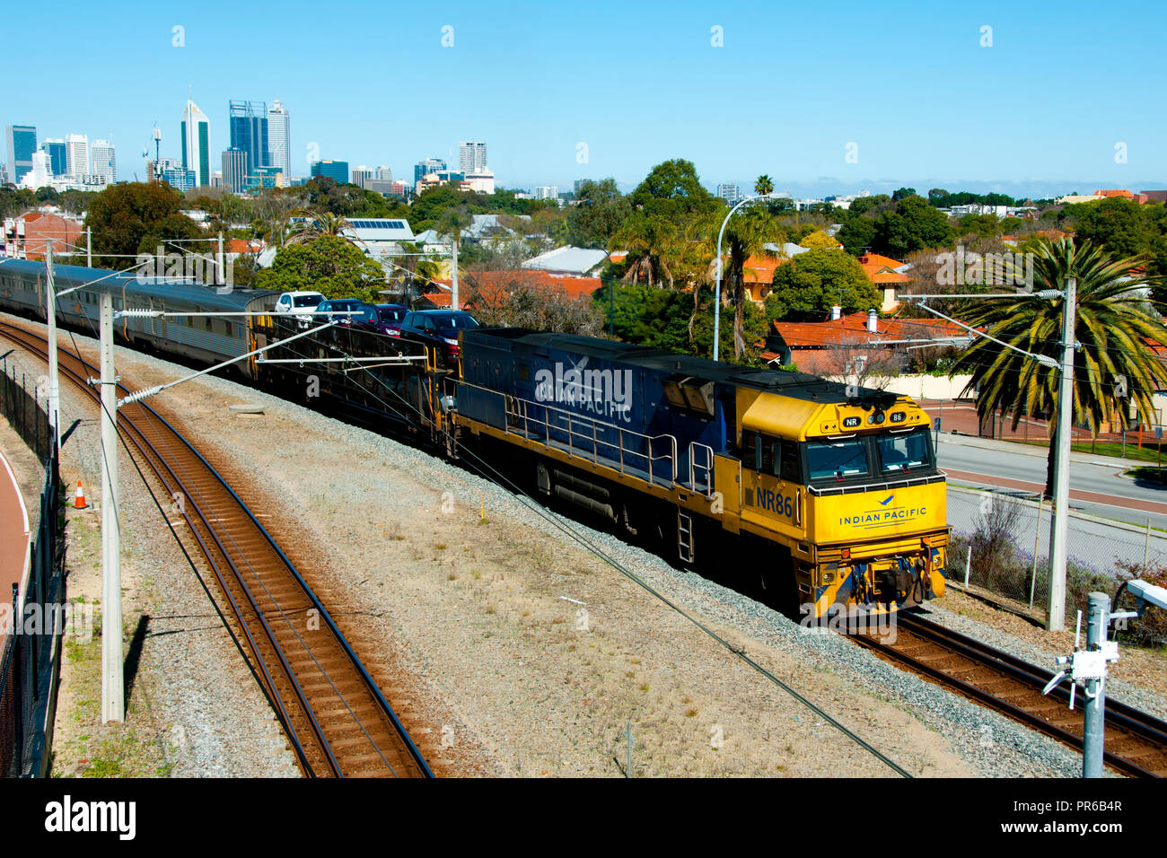 Indian pacific railway hi-res stock photography and images - Alamy