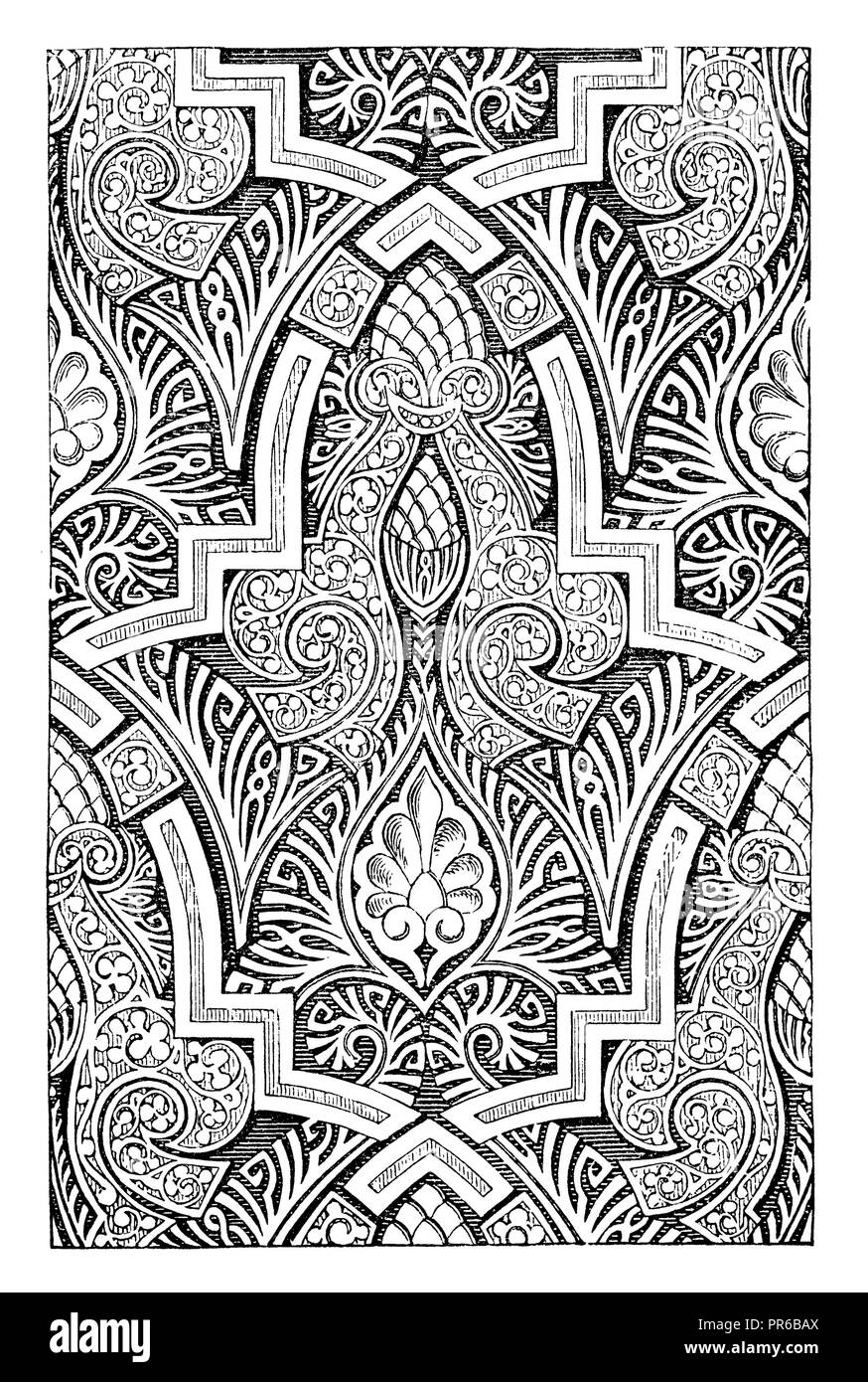 Moors black white drawing hi-res stock photography and images - Alamy