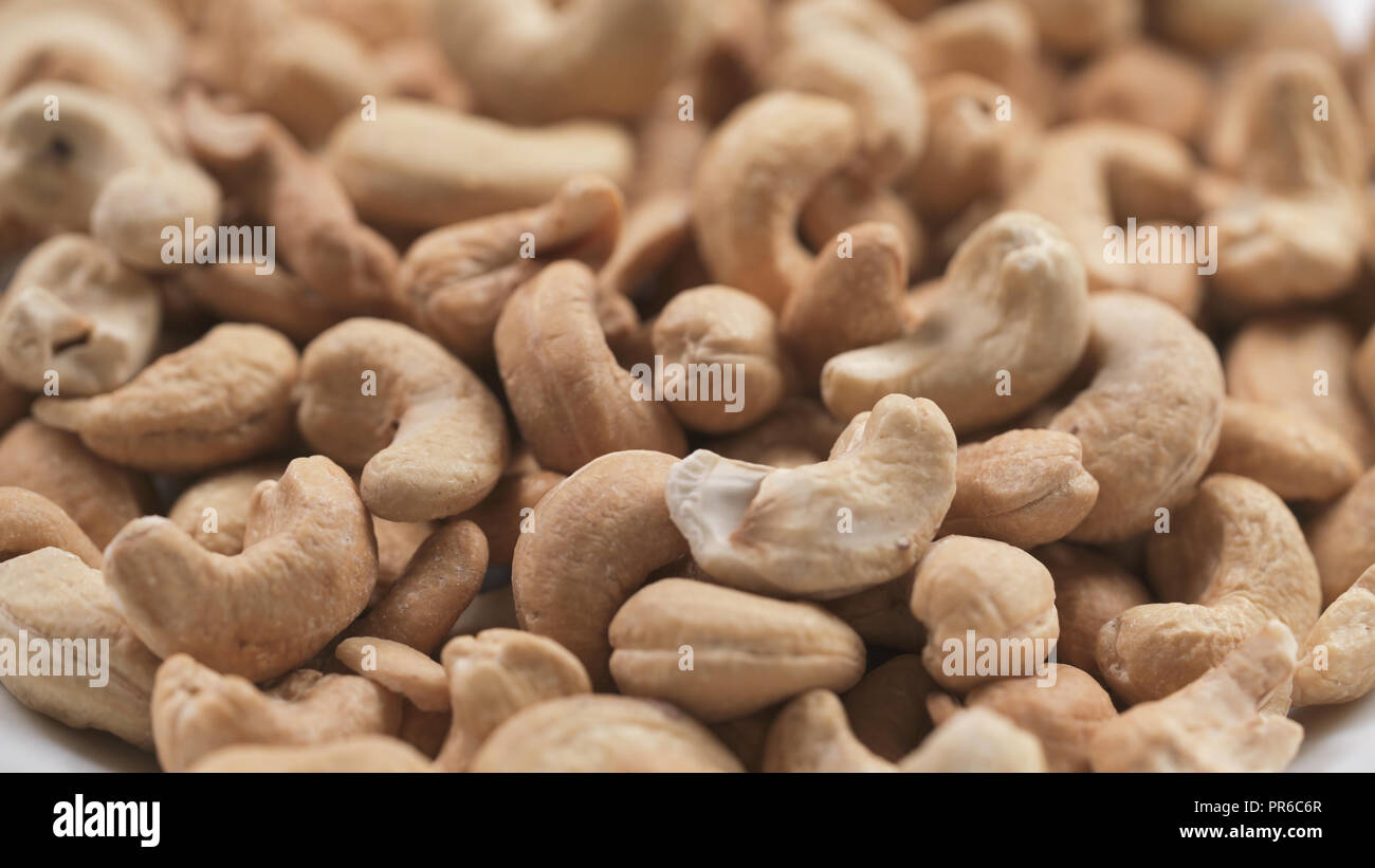 closeup roasted cashew background Stock Photo - Alamy