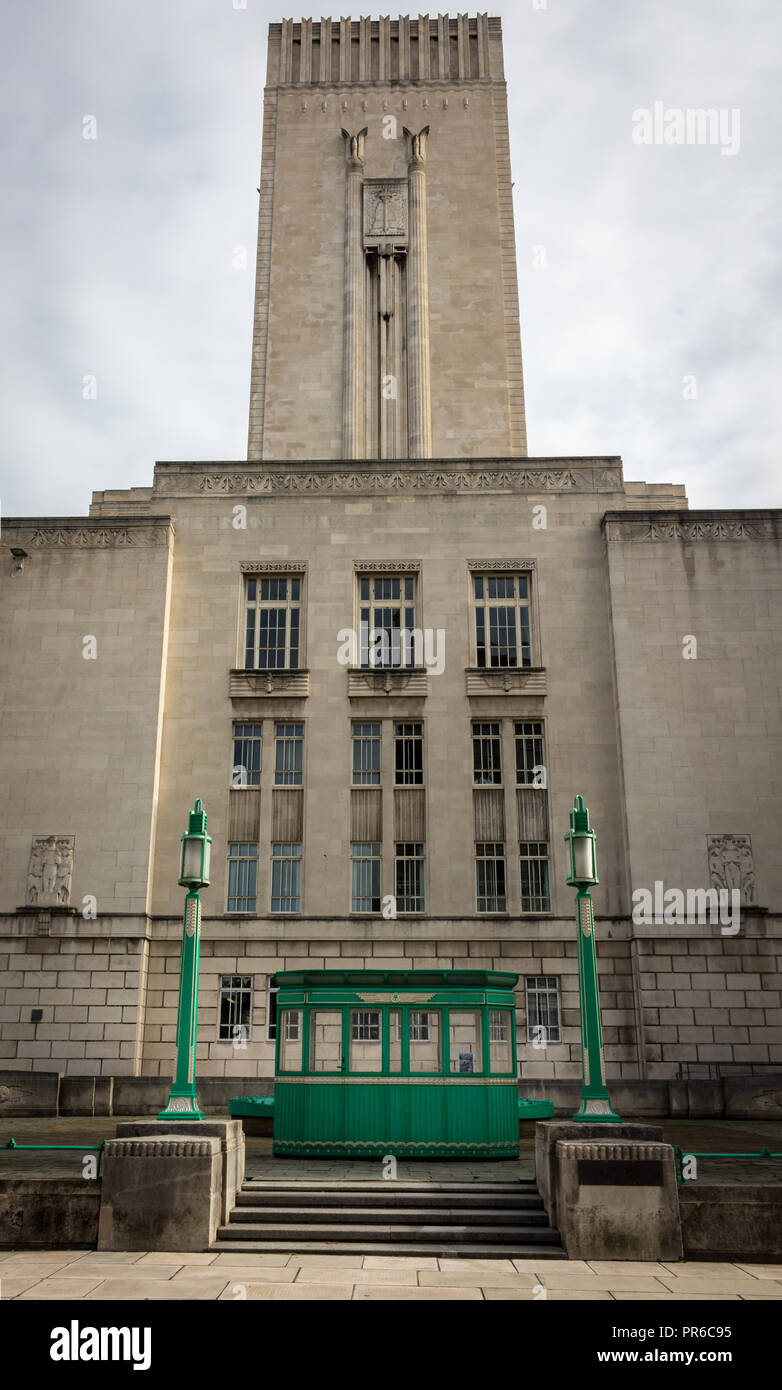 Queensway Mersey Tunnel building, Liverpool, uk Stock Photo - Alamy