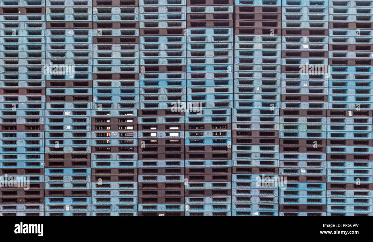 Abstract wood pallets background hi-res stock photography and images ...