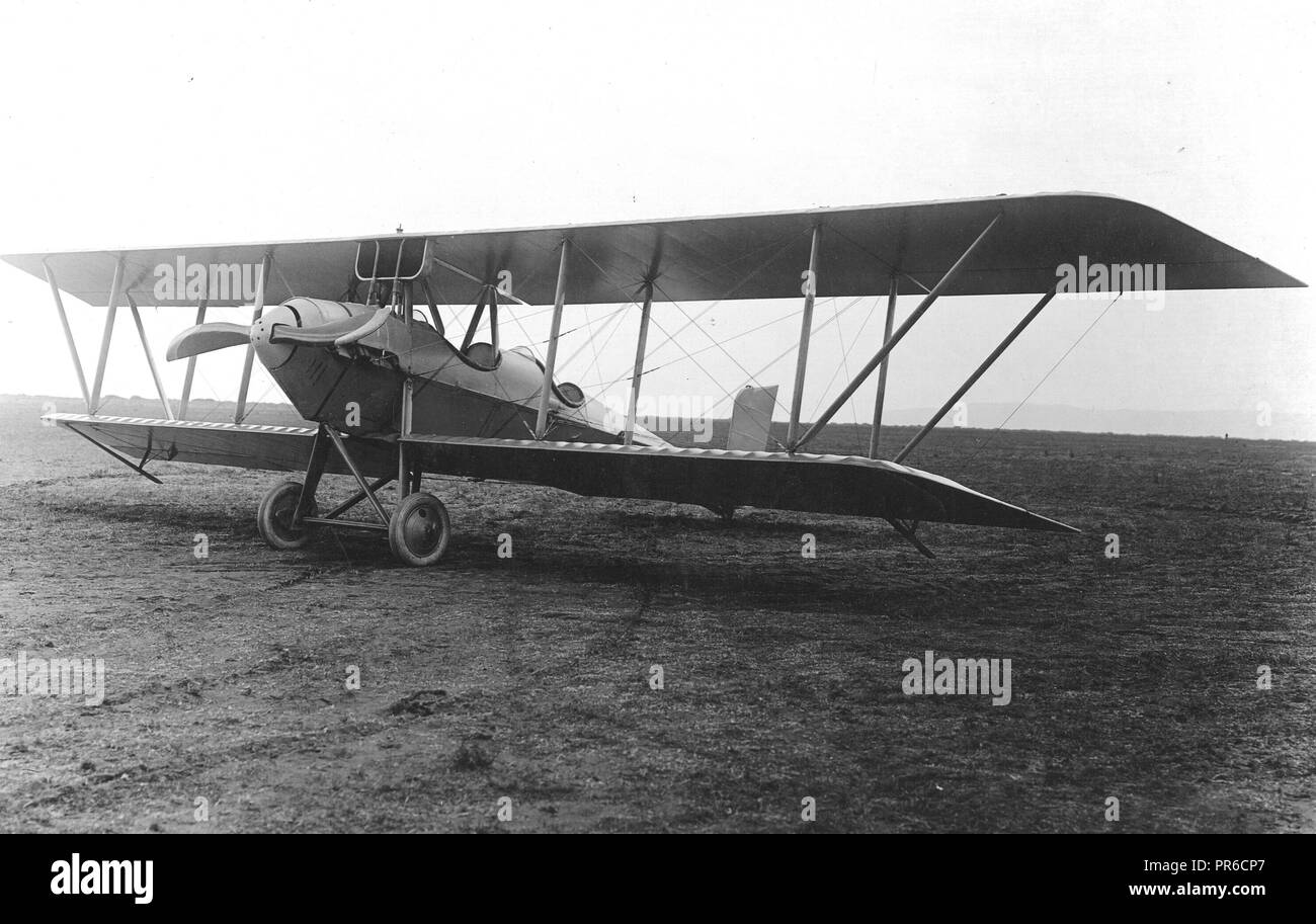 Sturtevant S-4 Airplane ca. 1916 designed by Grover Loening Stock Photo ...