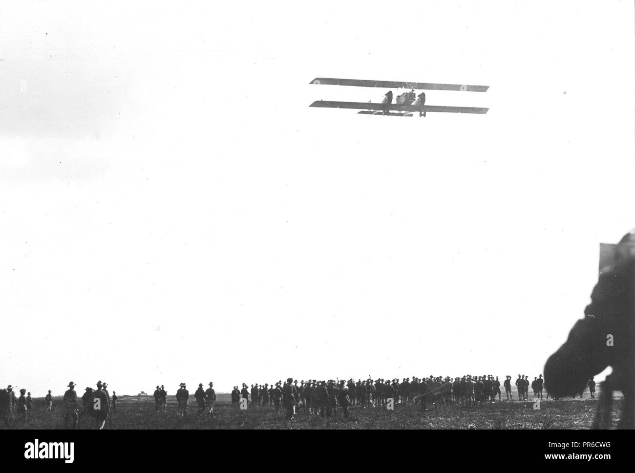 First world war bombing airplane Black and White Stock Photos & Images ...