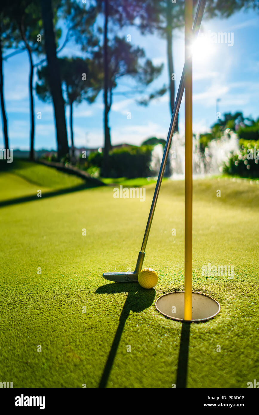 Minigolf mini golf course hi-res stock photography and images - Alamy