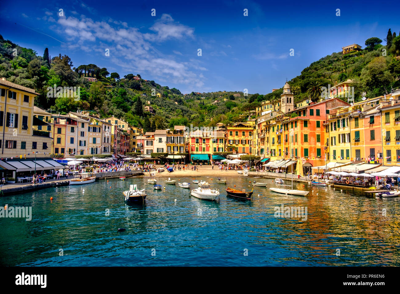 Colorful italian riviera landscape hi-res stock photography and images ...