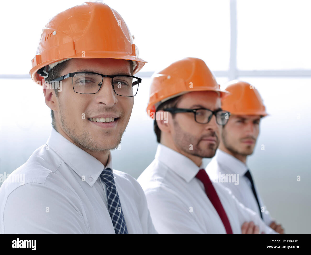 close up.group of professional architects Stock Photo - Alamy