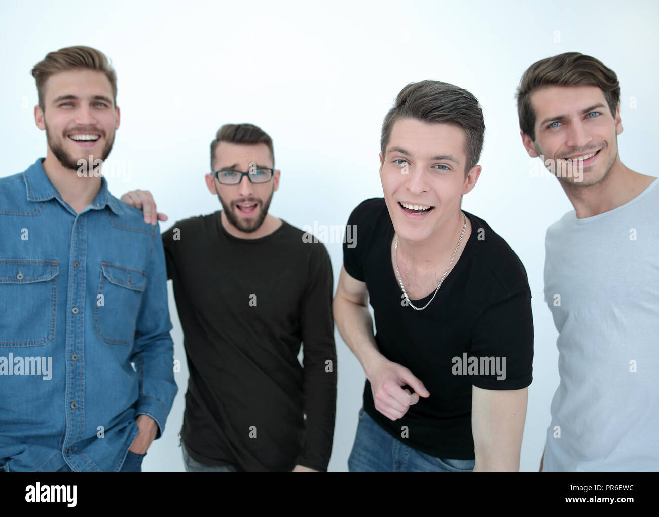 Happy guys hi-res stock photography and images - Alamy