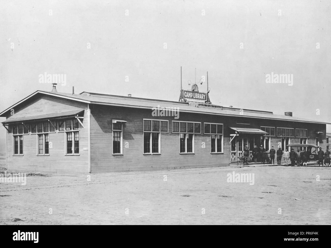 1918 or 1919 - Library, Camp Sherman, Ohio Stock Photo - Alamy