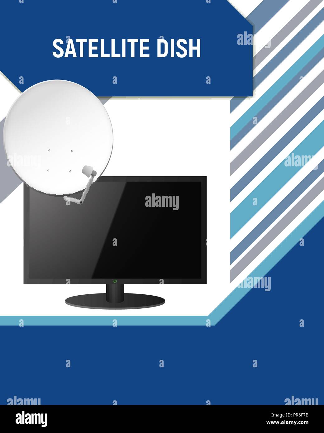 Aerial dishes Stock Vector Images - Alamy