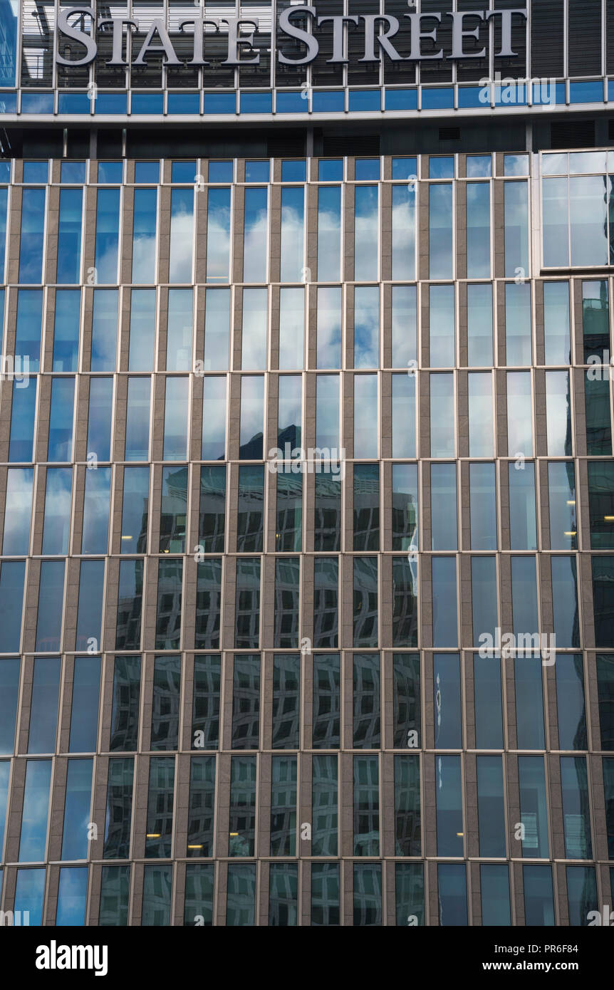 State Street Building Canary Wharf London UK Stock Photo - Alamy