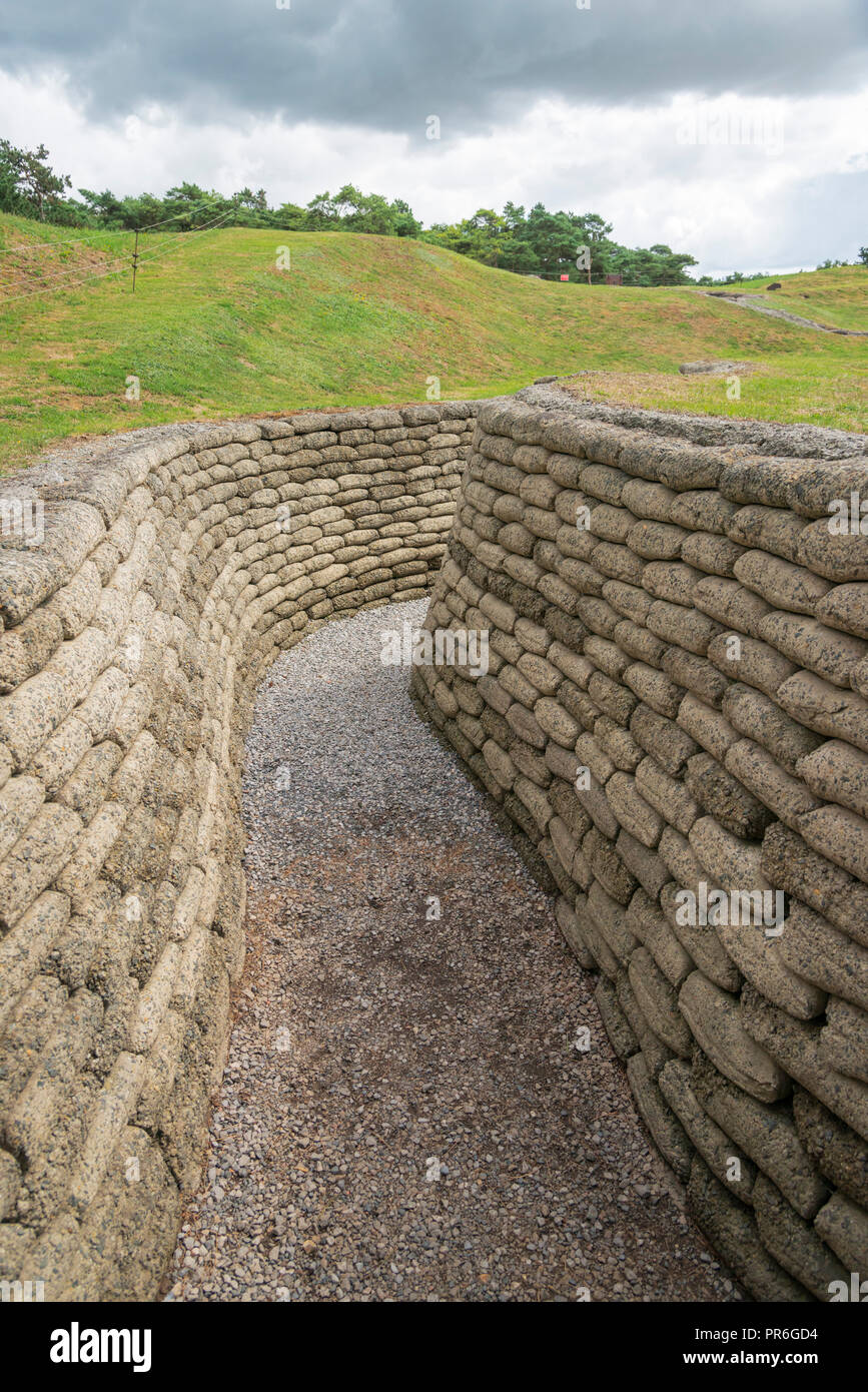 Vimy ridge trenches ww1 battle france world war one canadian hi-res ...