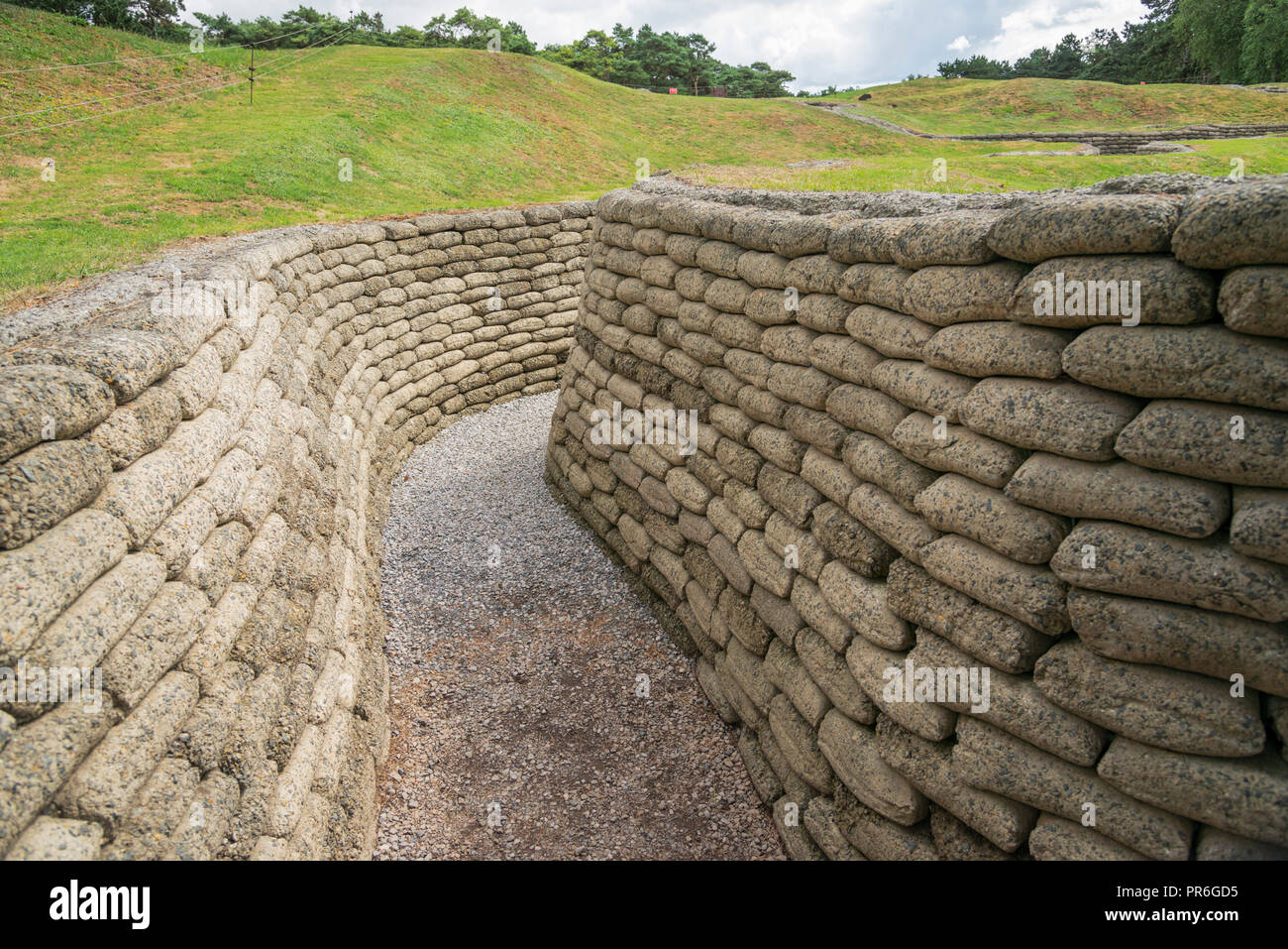 Vimy ridge trenches ww1 battle france world war one canadian hi-res ...