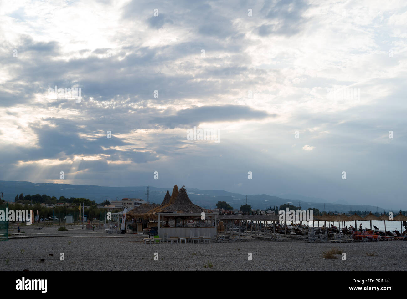Vrachati beach hi-res stock photography and images - Alamy
