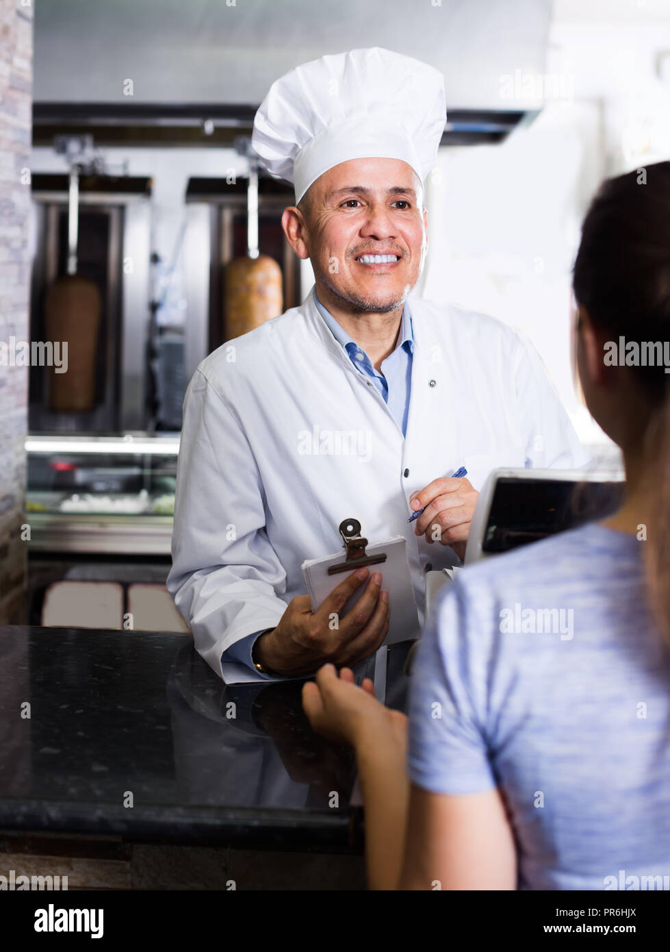 Fast food counter register hi-res stock photography and images - Alamy