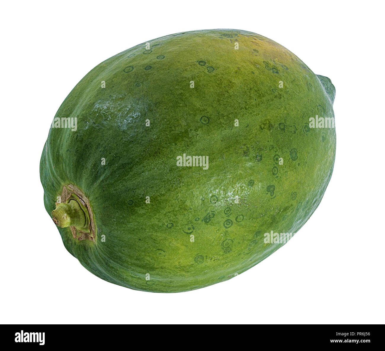 papaya isolated on a white background Stock Photo - Alamy