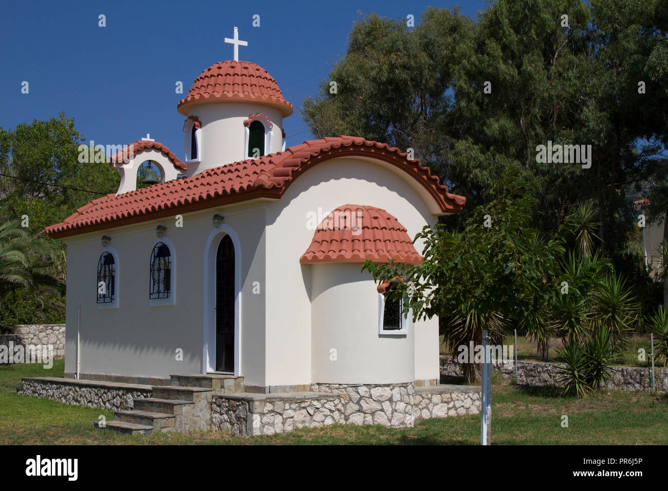 Greek Orthodox Church, Kefalonia, Greece Stock Photo - Alamy