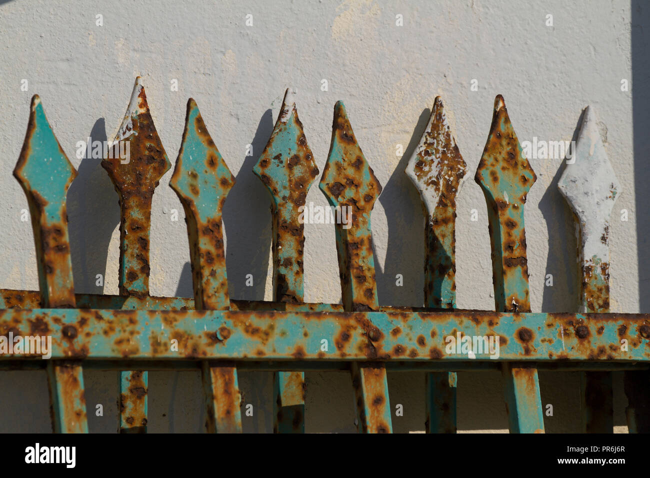 Iron Spikes Stock Photos & Iron Spikes Stock Images - Alamy