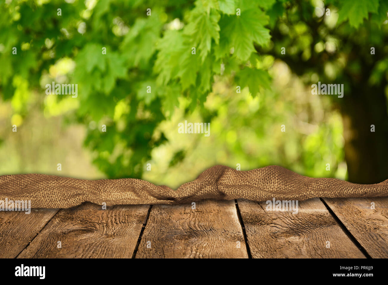 Wooden table background Stock Photo - Alamy