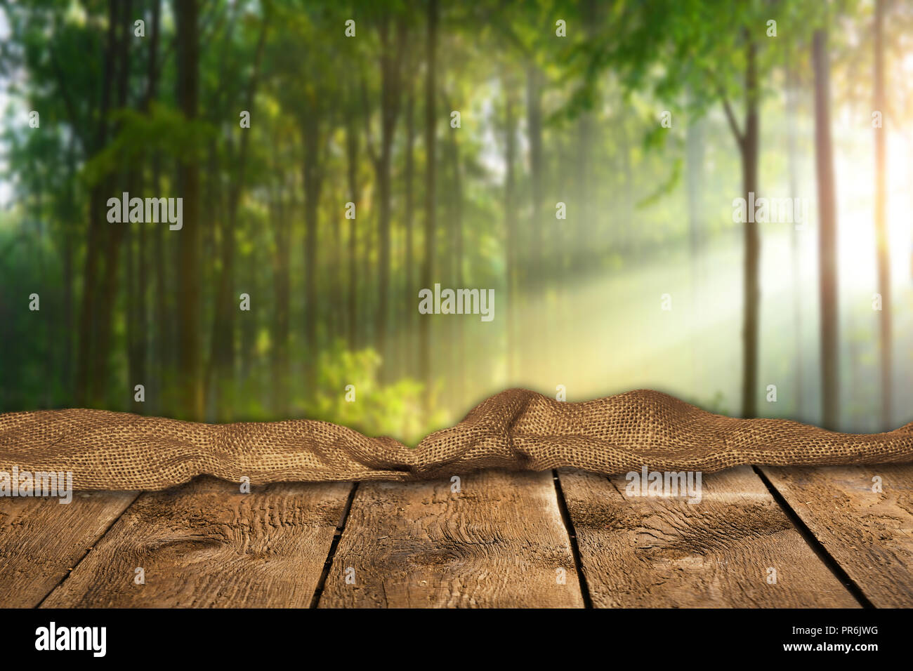 Wooden table background Stock Photo - Alamy