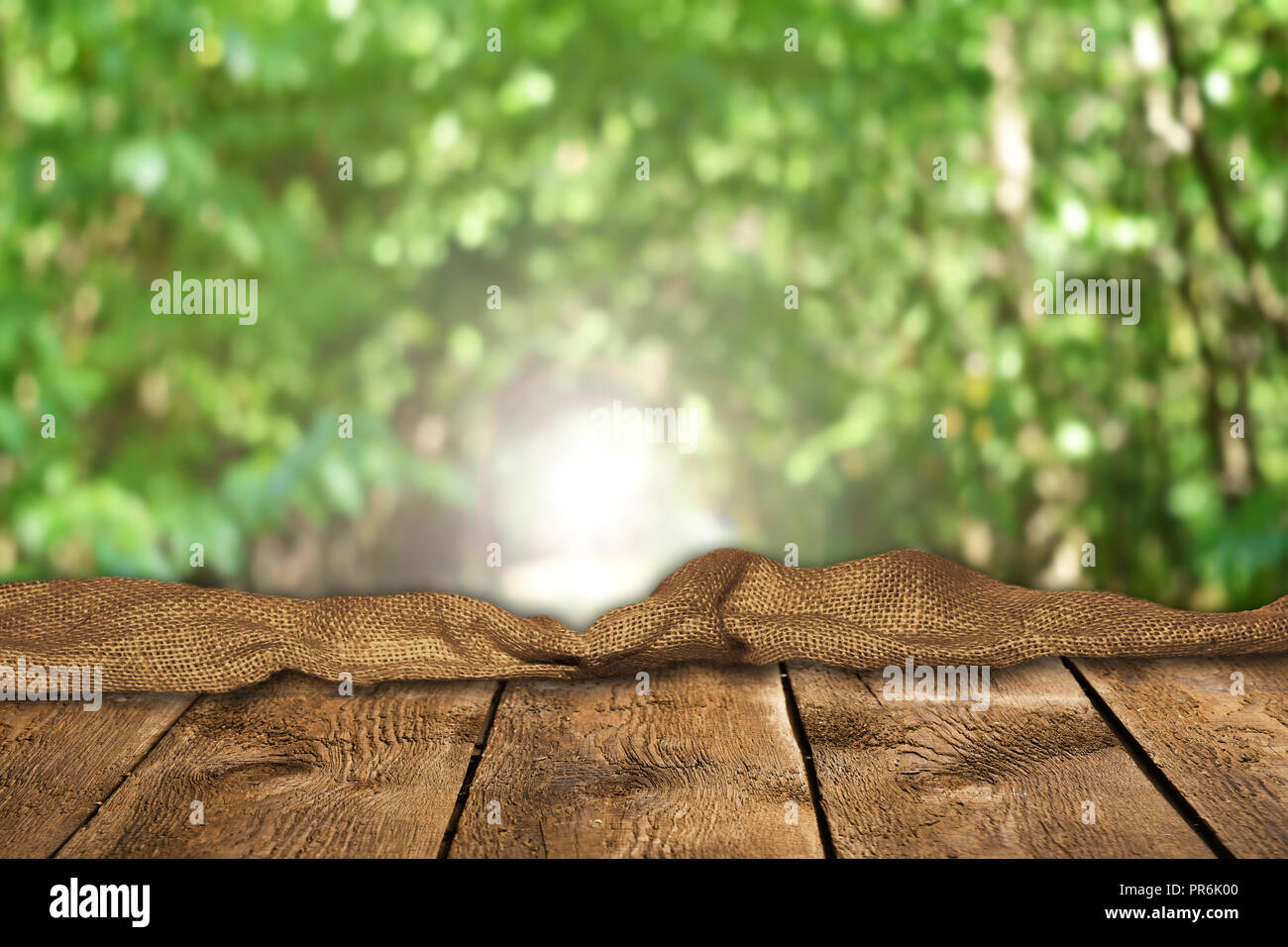 Wooden table background Stock Photo - Alamy