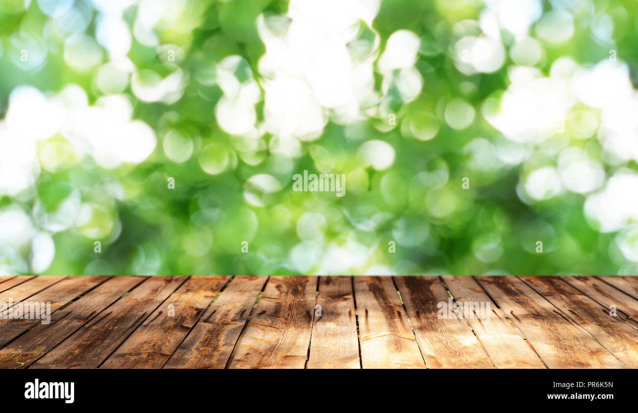 Wooden table background Stock Photo - Alamy