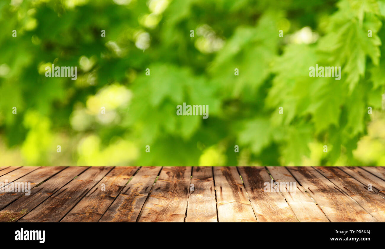 Wooden table background Stock Photo - Alamy
