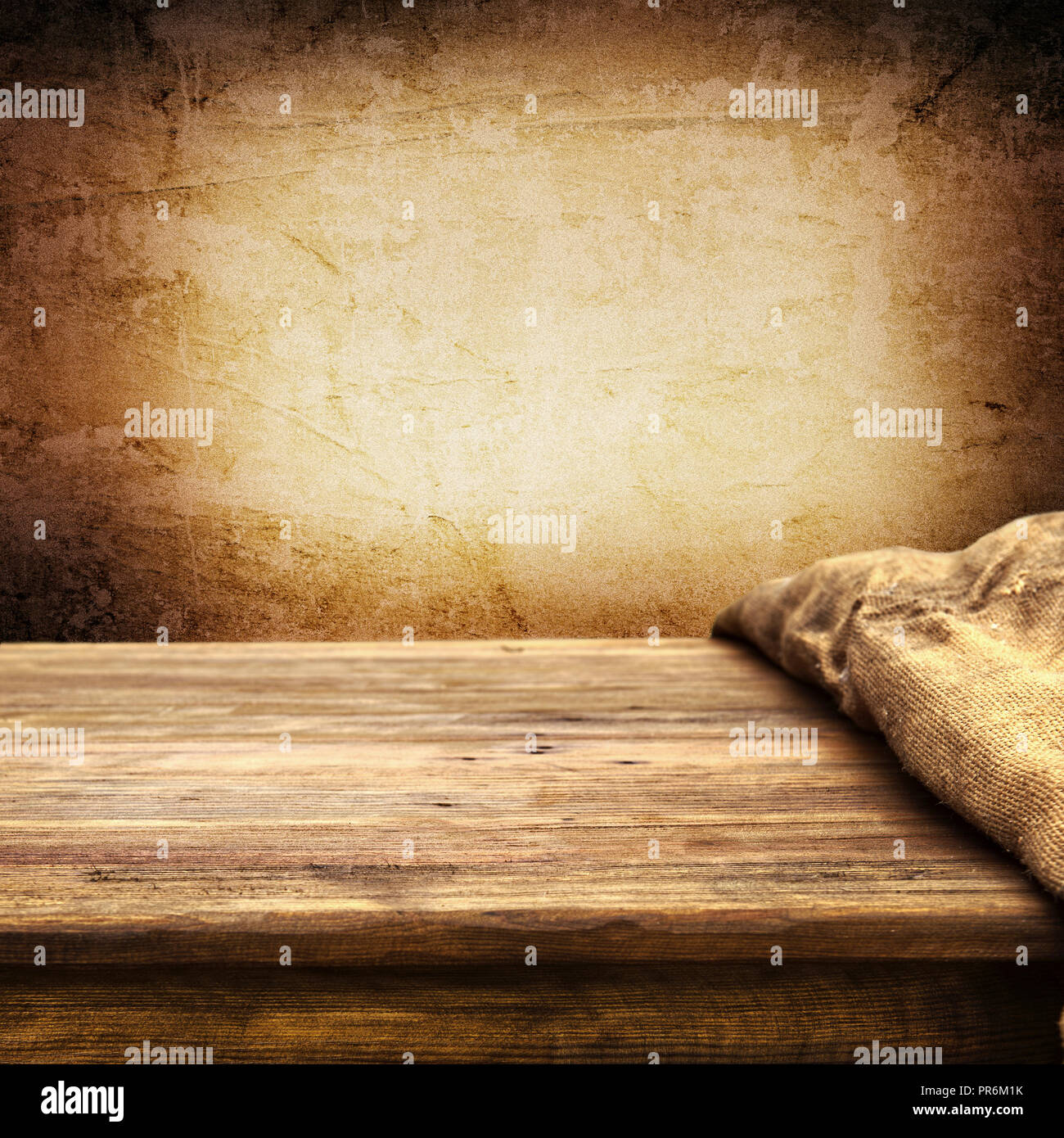Wooden table background Stock Photo - Alamy