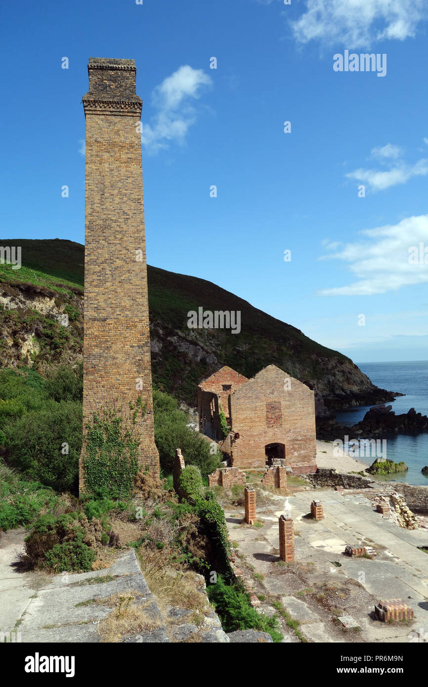 Isle Of Anglesey Coastal Path Route High Resolution Stock Photography ...
