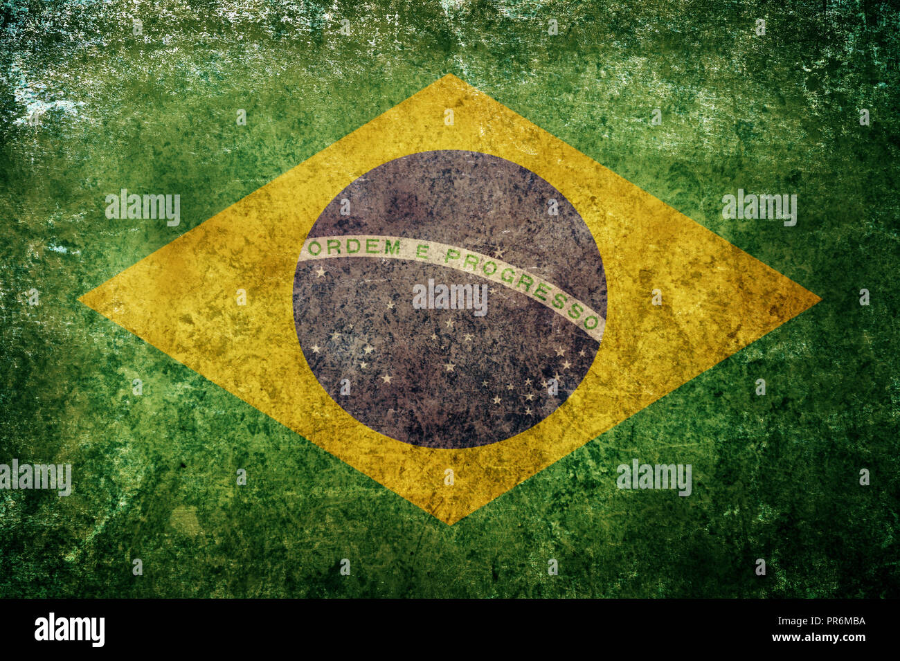 Flag of Brazil Stock Photo - Alamy