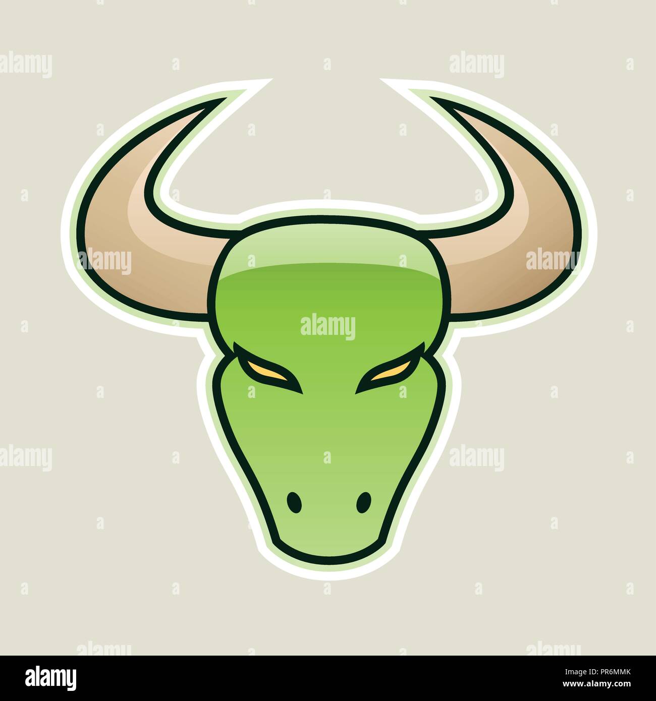 Aggressive bulls Stock Vector Images - Alamy