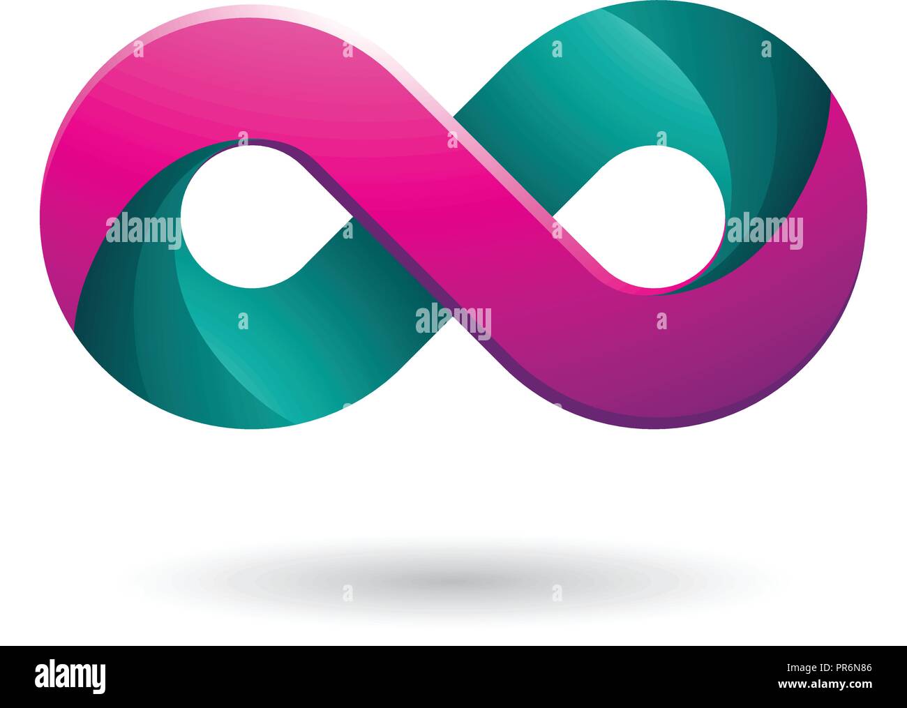 Infinity Sign Green Colour