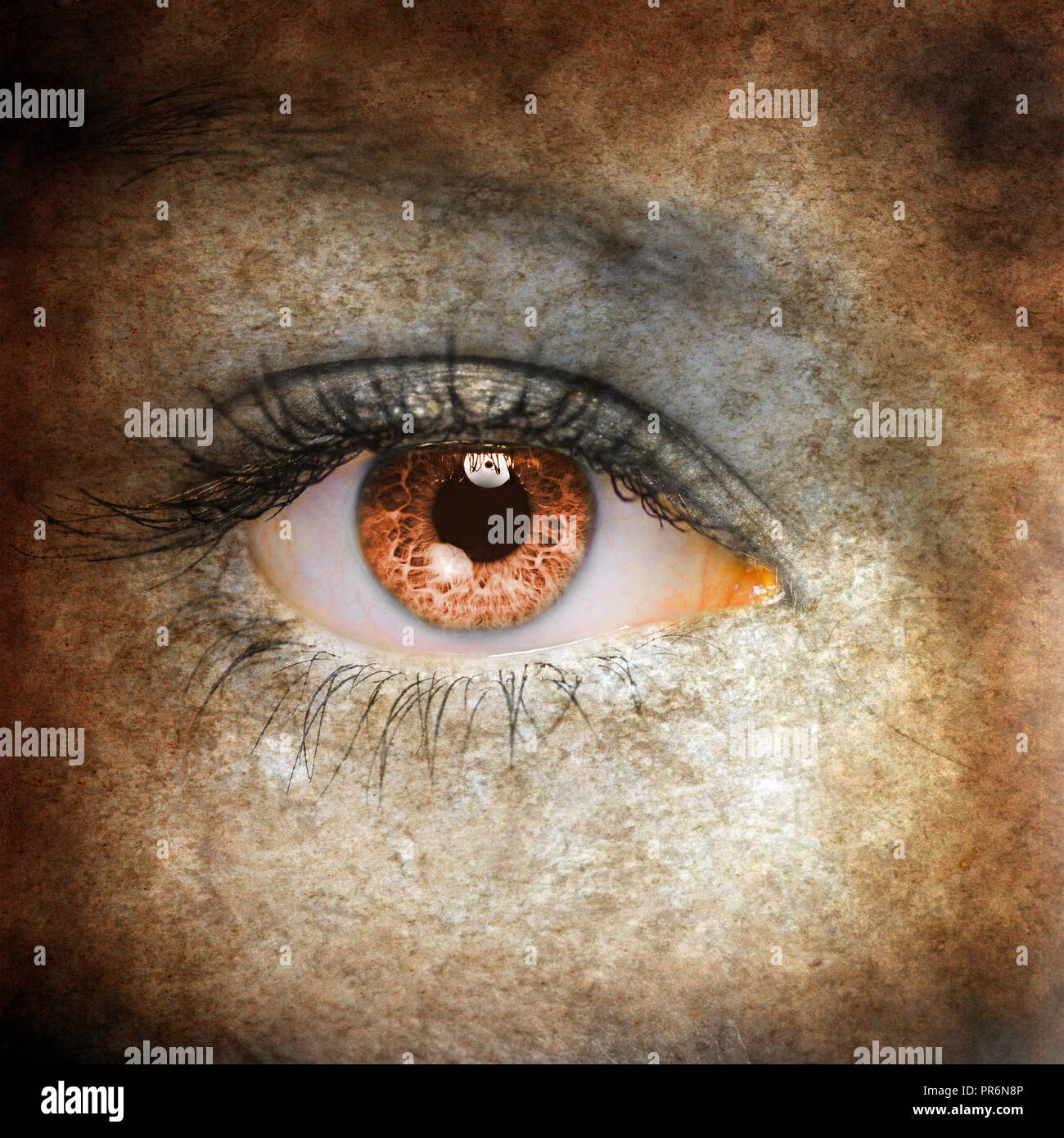 Human face close up sand hi-res stock photography and images - Alamy