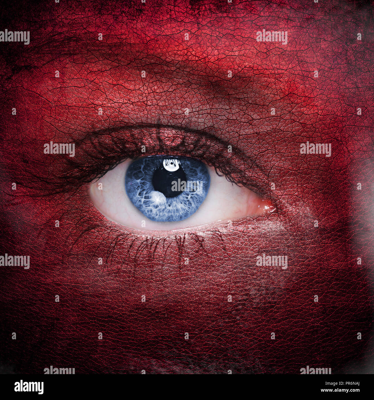 Textured human face close up Stock Photo - Alamy