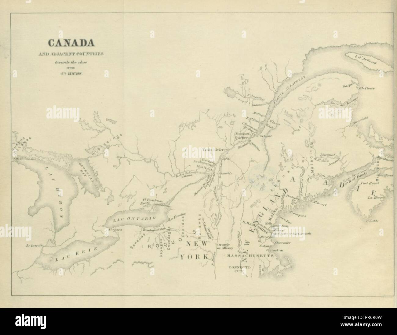 1763 canada hi-res stock photography and images - Alamy