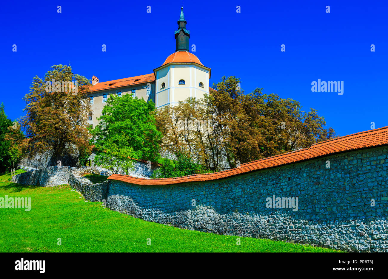 Loka castle loka slovenia hi-res stock photography and images - Alamy