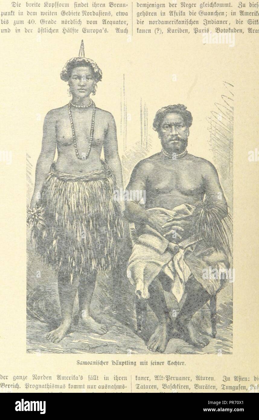 page 100 of 'Der Mensch, sein Ursprung, seine Rassen und sein Alter, etc' Stock Photo - Alamy