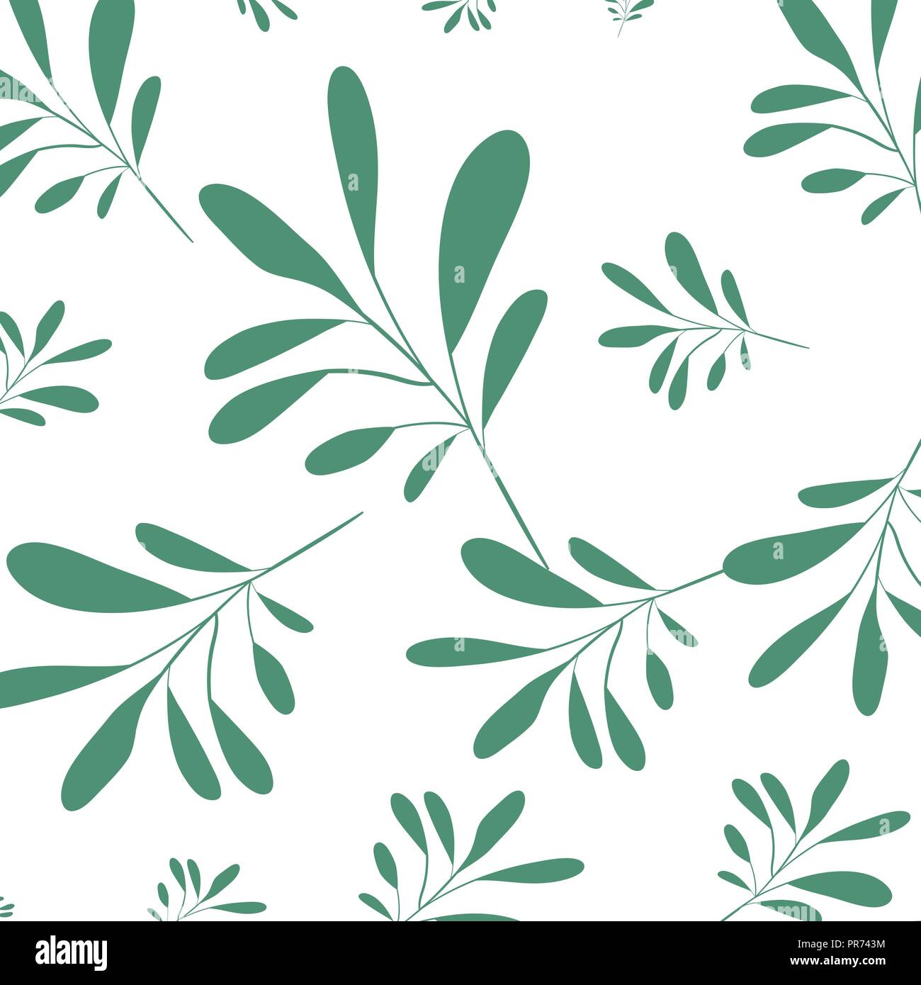 beautiful leafs pattern background vector illustration design Stock Vector Image & Art - Alamy