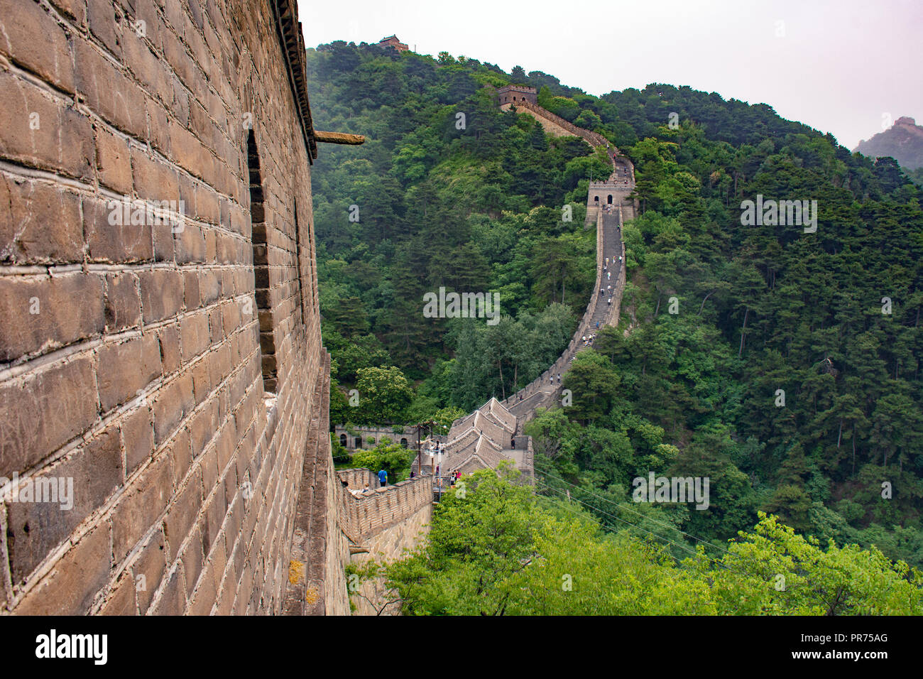 Mutianyu Section of The Great Wall, UNESCO world heritage site ...