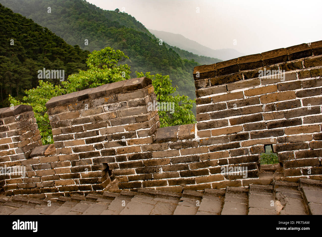 Mutianyu Section of The Great Wall, UNESCO world heritage site ...