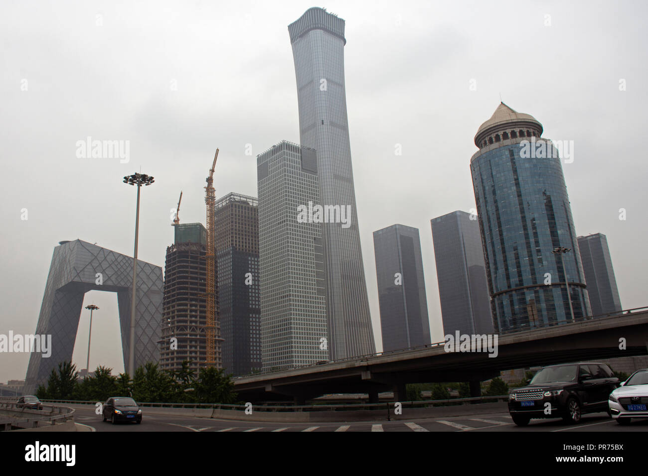 Modern buildings in downtown Beijing, China Stock Photo - Alamy