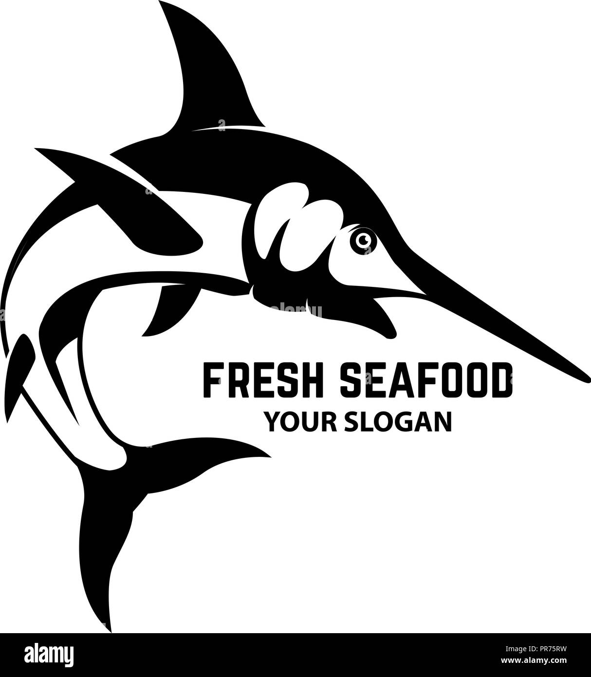 Sword fish Black and White Stock Photos & Images - Alamy