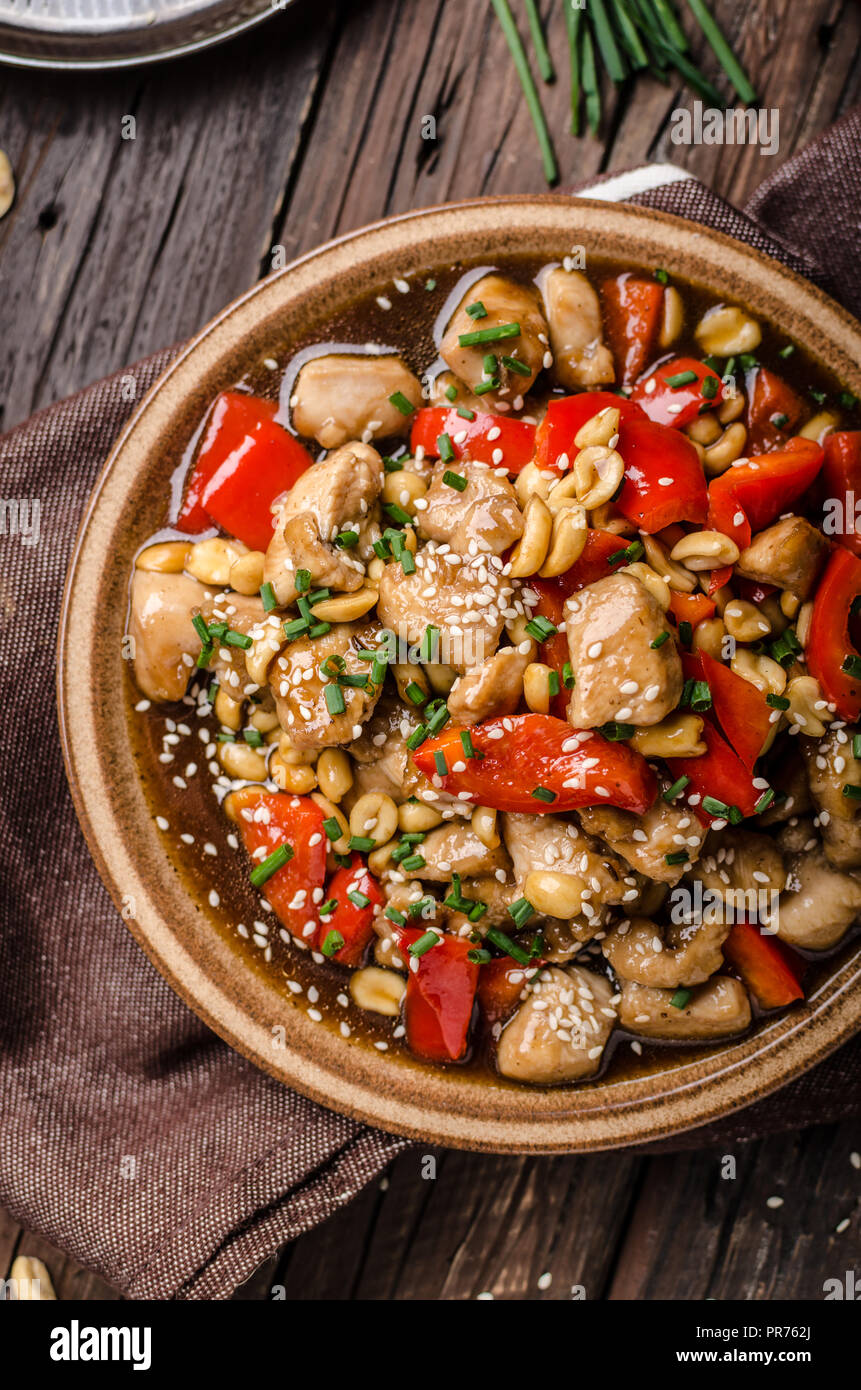 delish food, rice, fresh red pepper and chillli, food photography Stock ...
