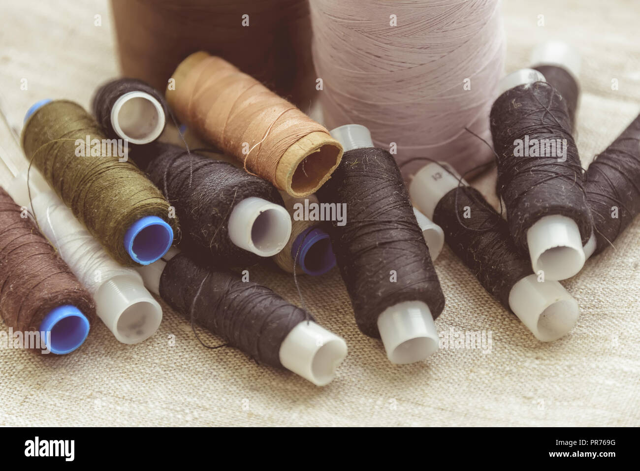 the composition of the seamstress, tailor, sewing thread and for ...