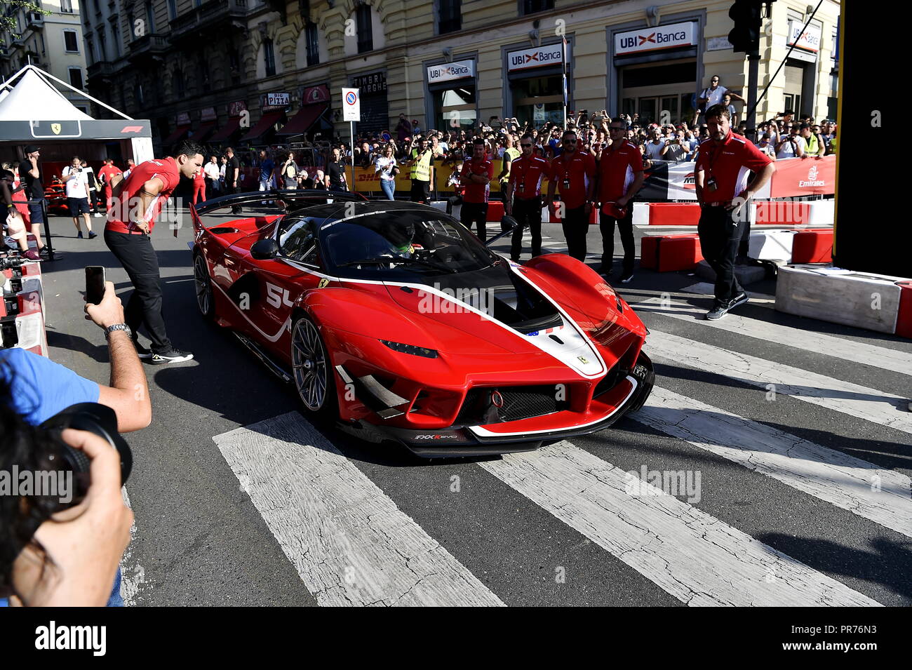 Formula 1 Milan Festival 2018 in Darsena, Milan ahead of the 2018 F1 ...