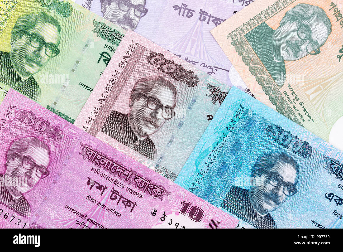 Bangladeshi money, a business background Stock Photo - Alamy