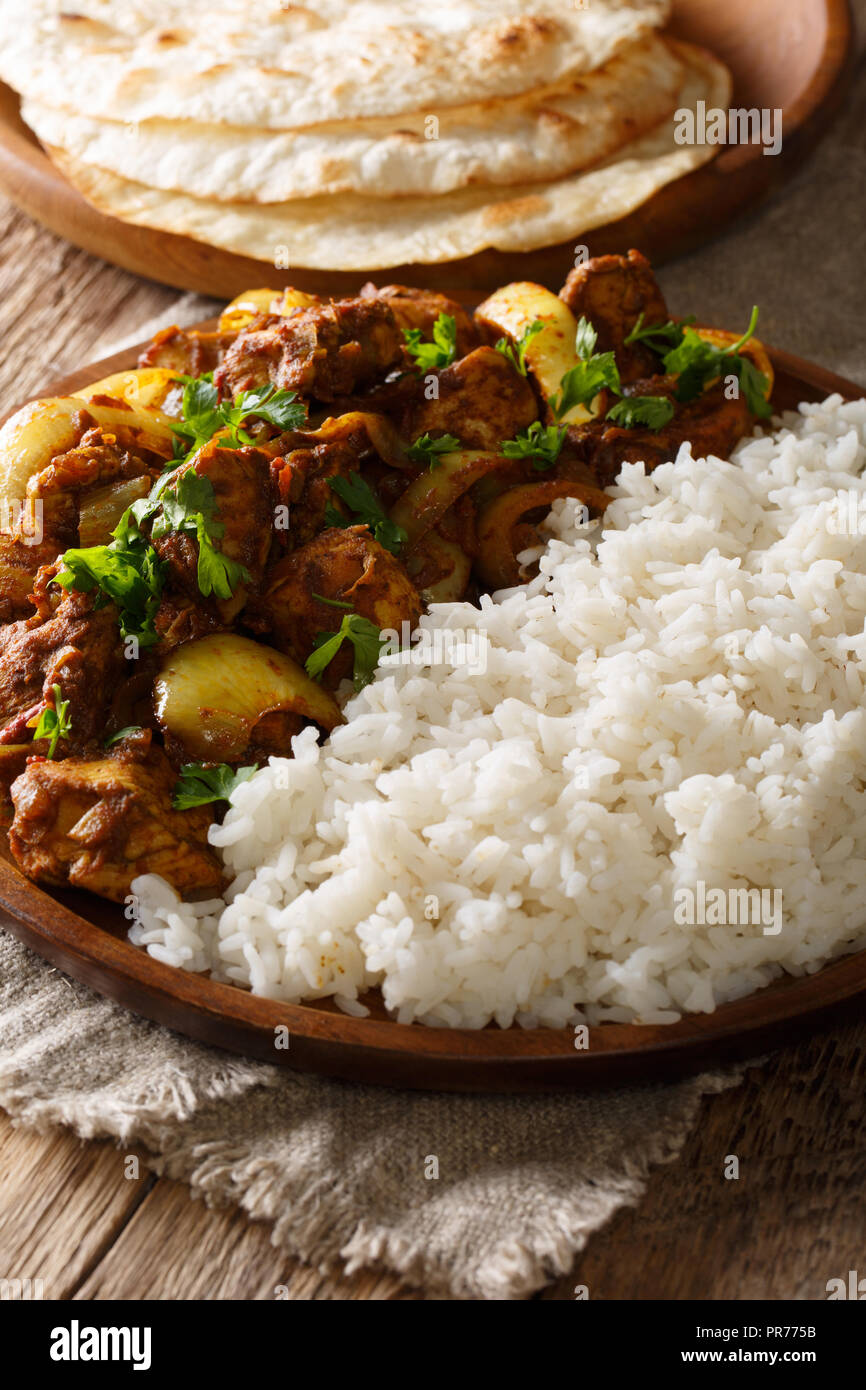 Chicken dopiaza curry indian food hi-res stock photography and images ...